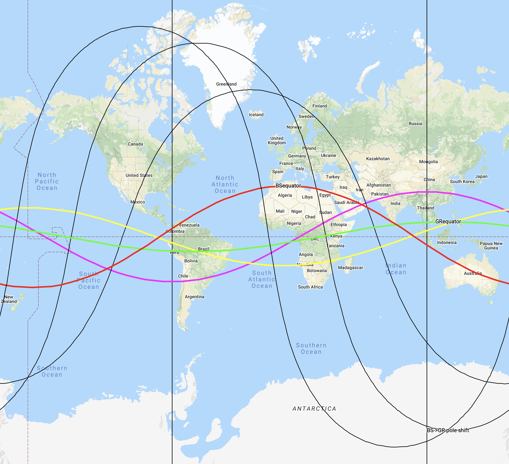 On the Sequence and Timing of Pole Shifts – Before Atlantis